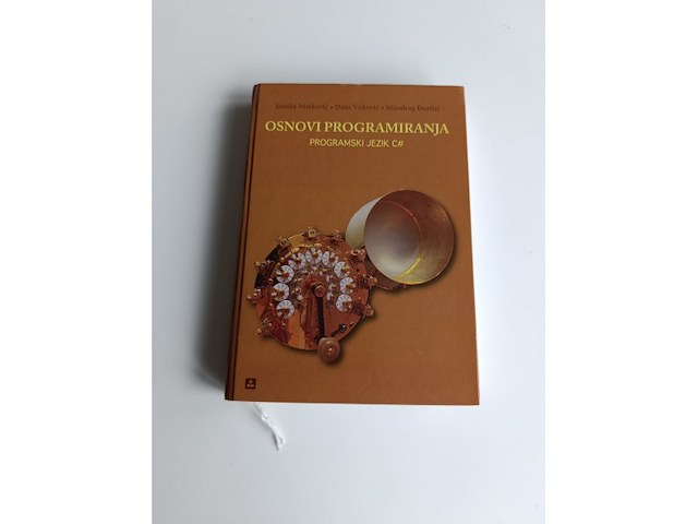 Osnovi programiranja, Programski jezik C# - Matkovic