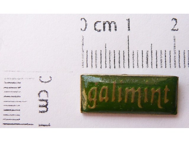 Galimint bombone, Galenika
