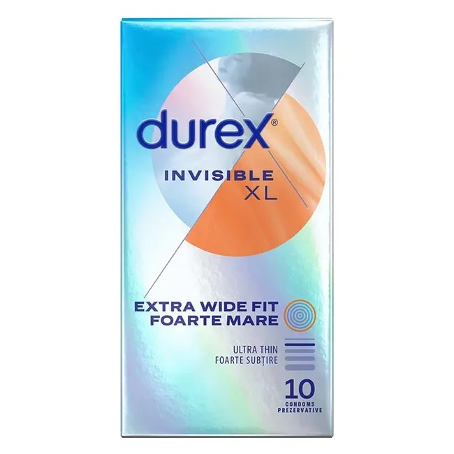 Durex Invisible XL 10 komada