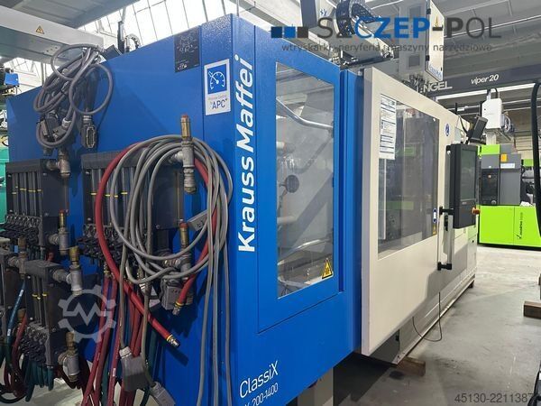 Mašina za brizganje plastike
KraussMaffei KM 200-1400 CX
