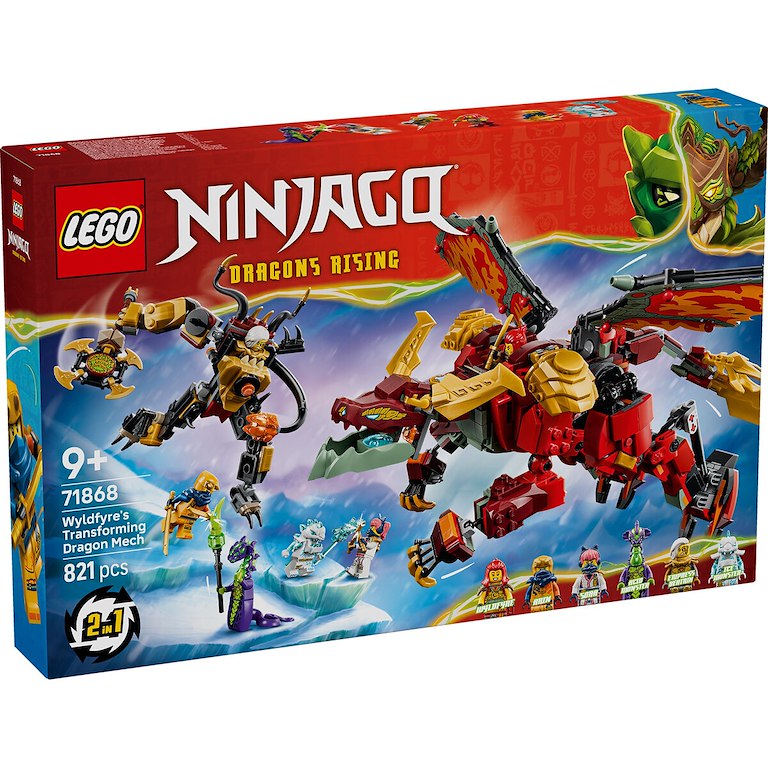 LEGO Vajldfajerov transformišući zmajeviti mek 71868ID: EK000865360