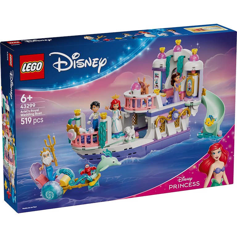 LEGO Arielin kraljevski svadbeni brod 43299ID: EK000865354