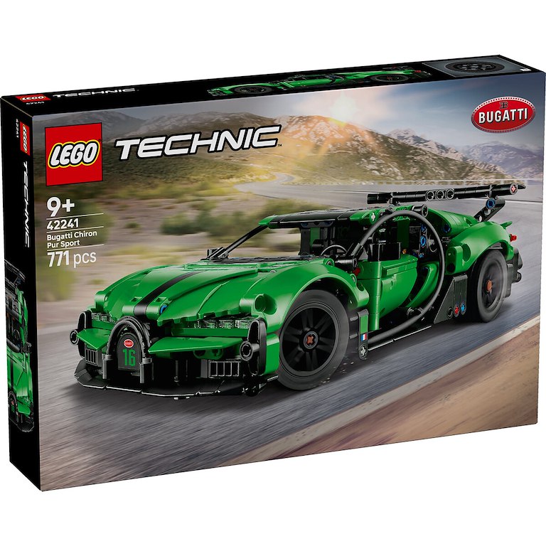 LEGO Zeleni Bugatti Chiron Pur Sport hiperautomobil 42241ID: EK000865363