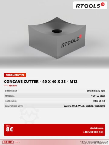 Freze, noževi WEIMA WL6
R-techniq - Rtools24 WEIMA, Lindner, Vecoplan