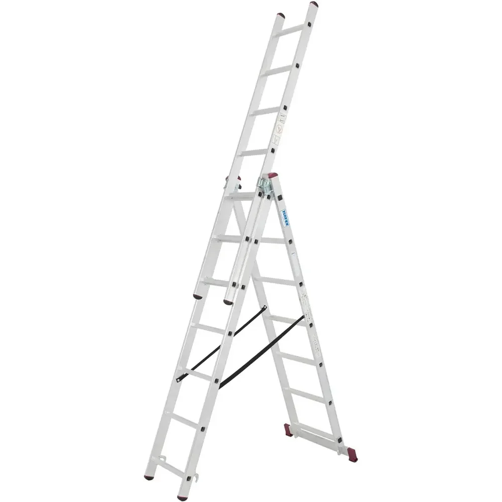 KRAUSE Corda Trodelne Aluminijumske Merdevine 3x7 - 4,2m