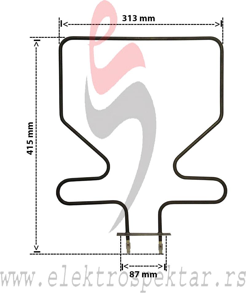 GREJAČ ŠPORETA GORENJE 1100W 258962 109489