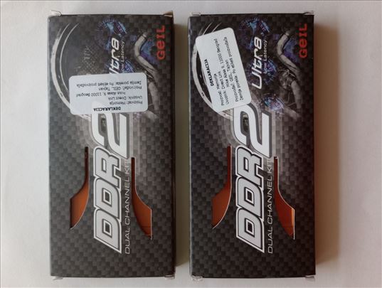 GEIL 4Gb DDR2 800Mhz - kao nove!