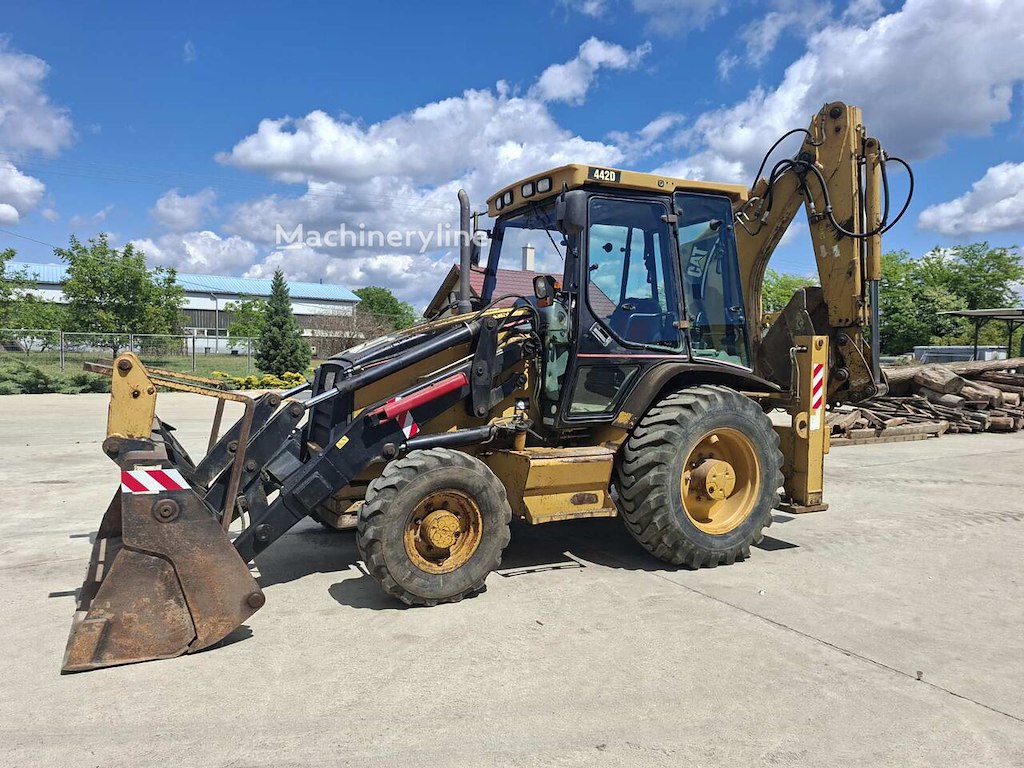 Caterpillar 442 D bager-utovarivač