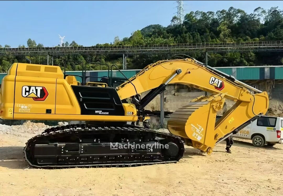 Caterpillar 355 bager guseničar