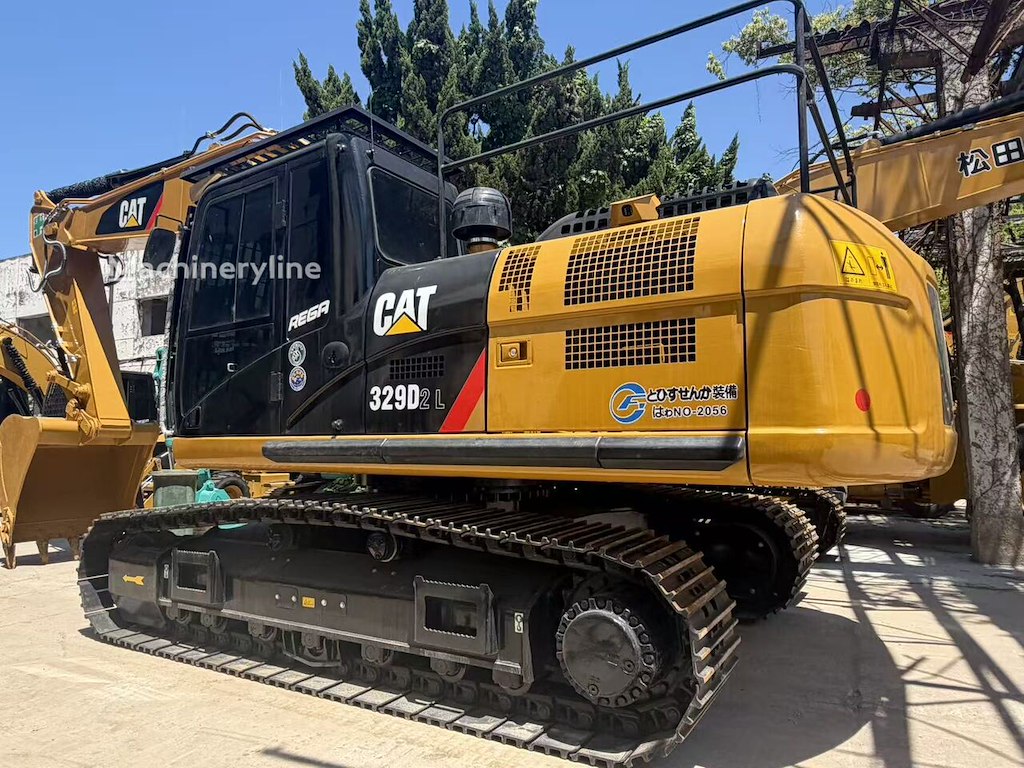 Caterpillar 329DL bager guseničar
