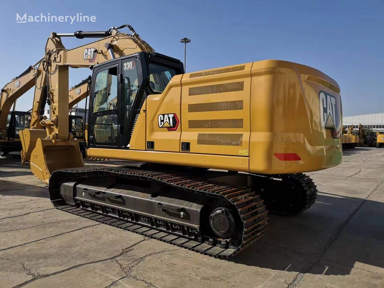 Caterpillar 330GC bager guseničar