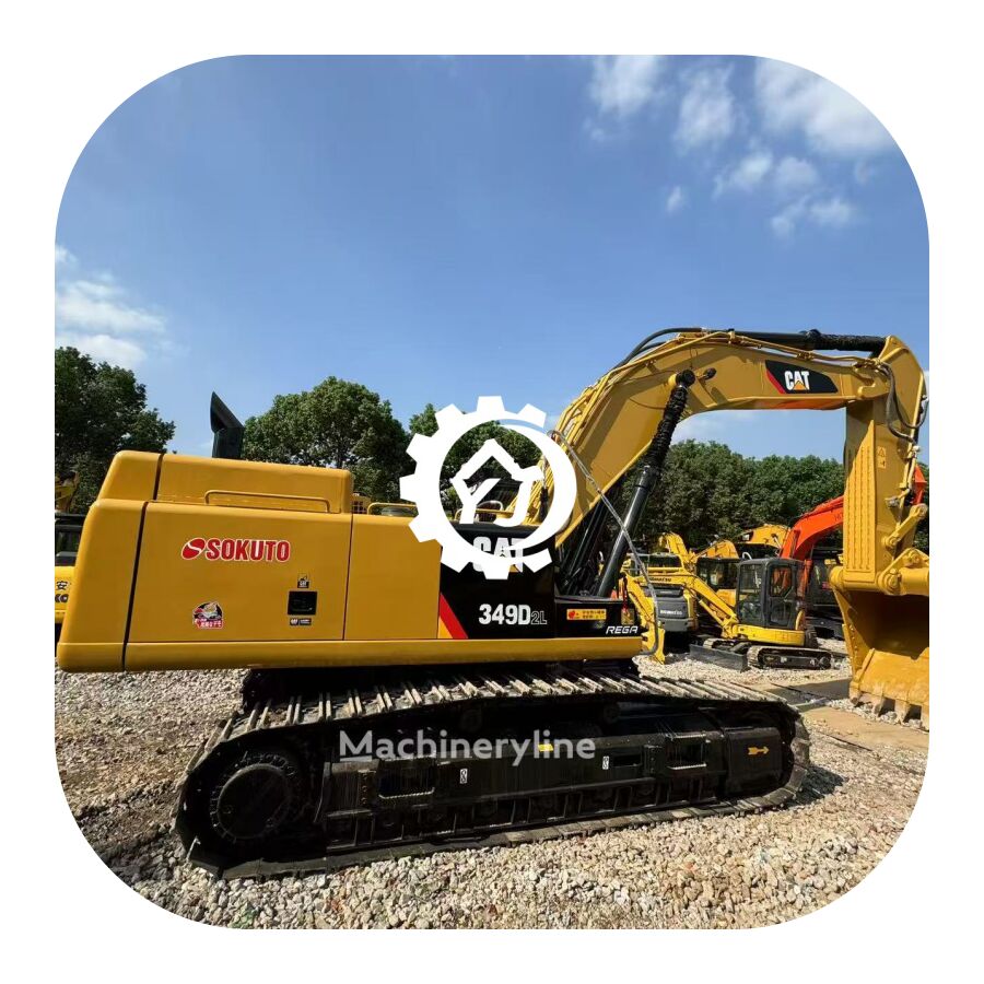 Caterpillar 349D2L bager guseničar