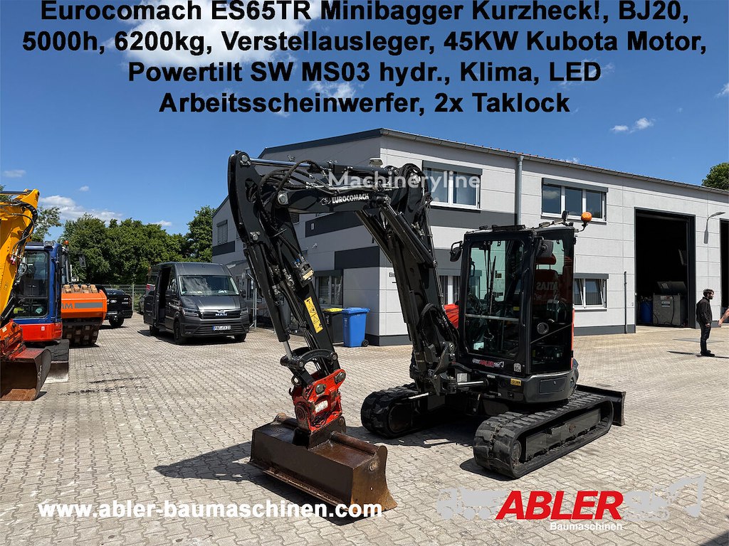 Eurocomach ES65TR mini bager