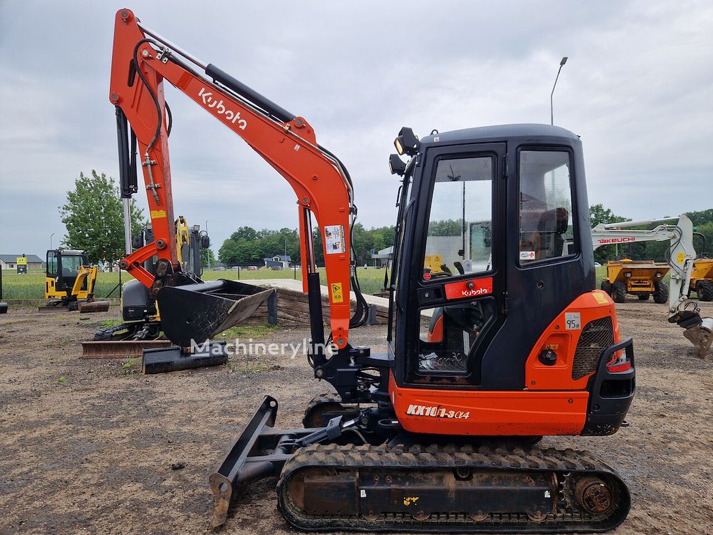 Kubota KX 101-3 mini bager