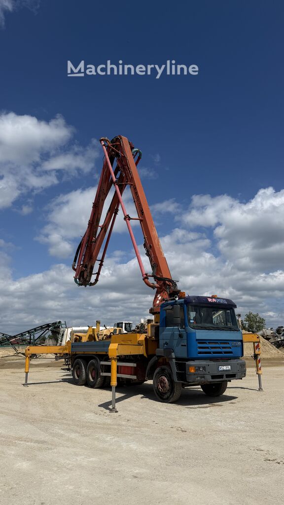 Cifa Kx-XR/36 na šasiji Steyr pumpa za beton
