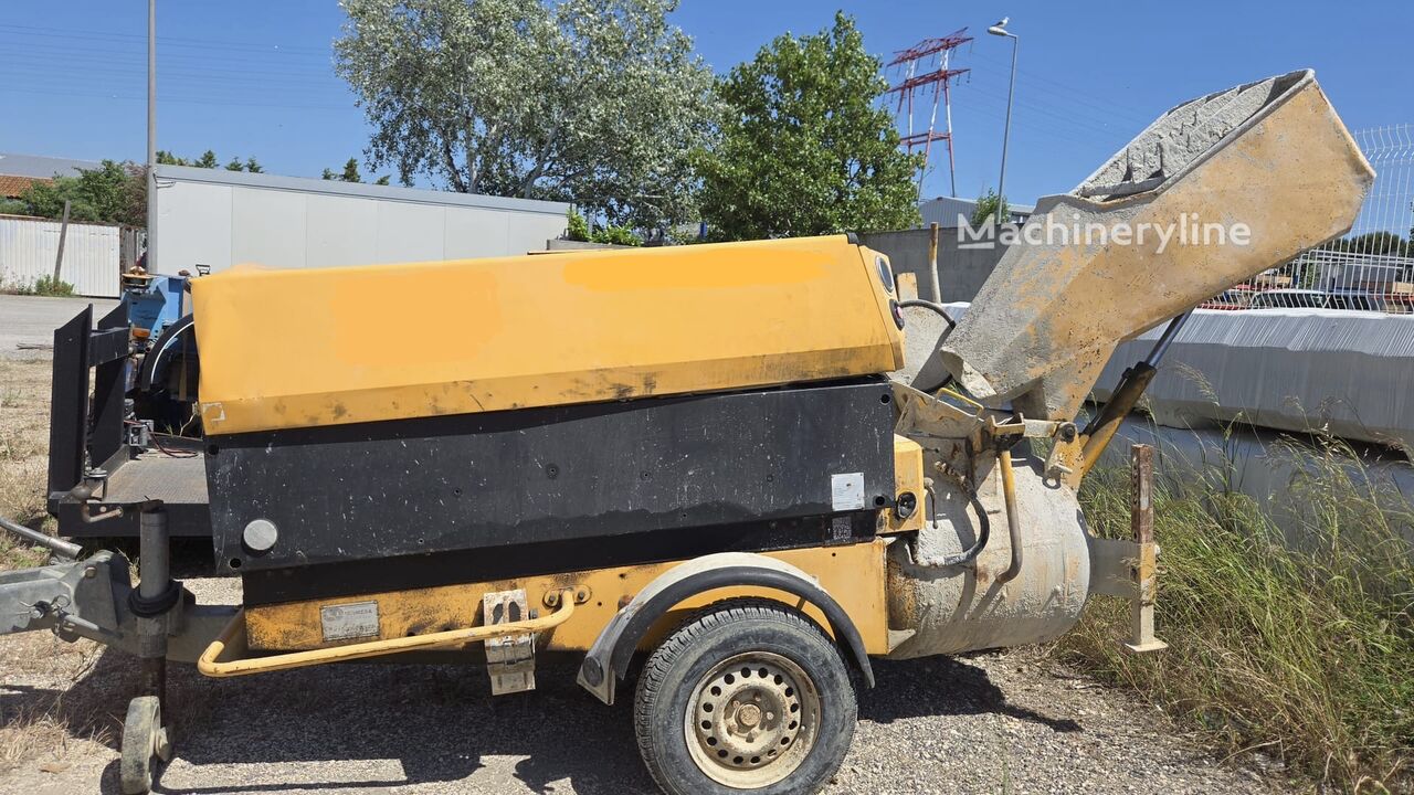 Bunker Tragen B250 DCB4000 stacionarna betonska pumpa