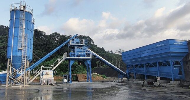 Nova Sumab 80 - Stationary concrete batching plant (Swedish quality) stacionarna fabrika betona