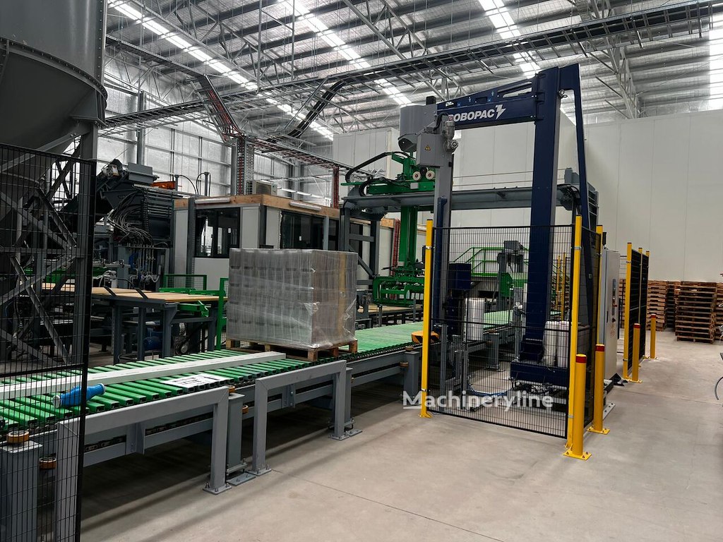 Nova Sumab R-1500 High-Capacity Automatic Block Making Line - Sweden oprema za proizvodnju betonskih blokova