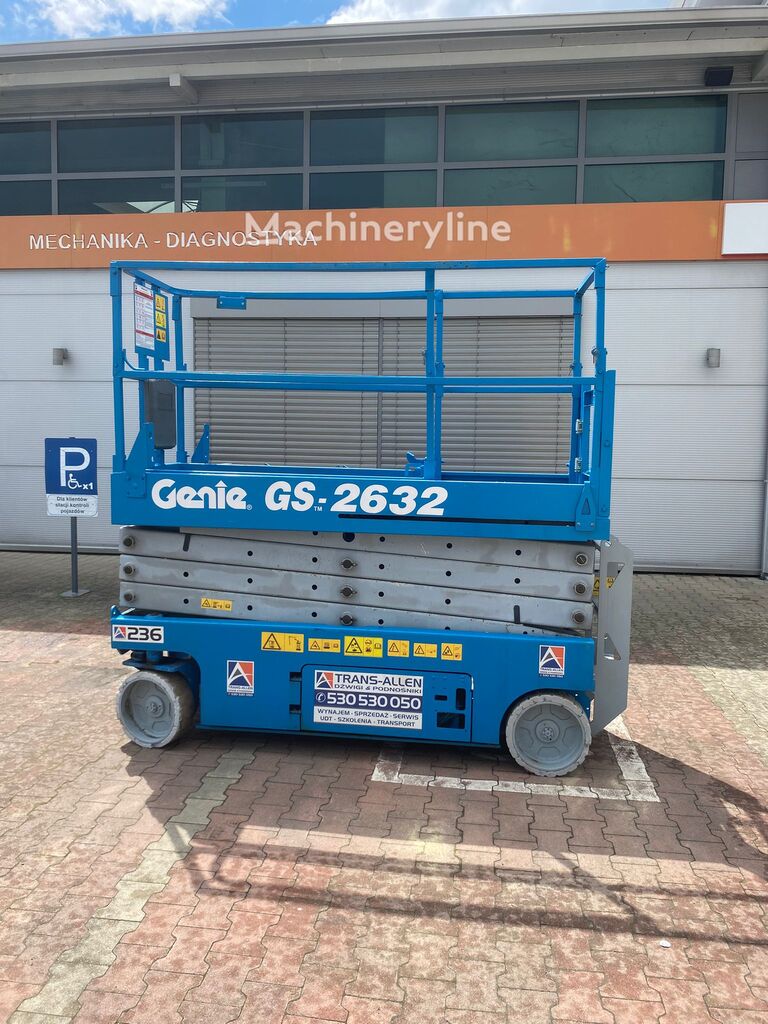 Genie GS 2632 (236) podest ruchomy nożycowy makazasta platforma
