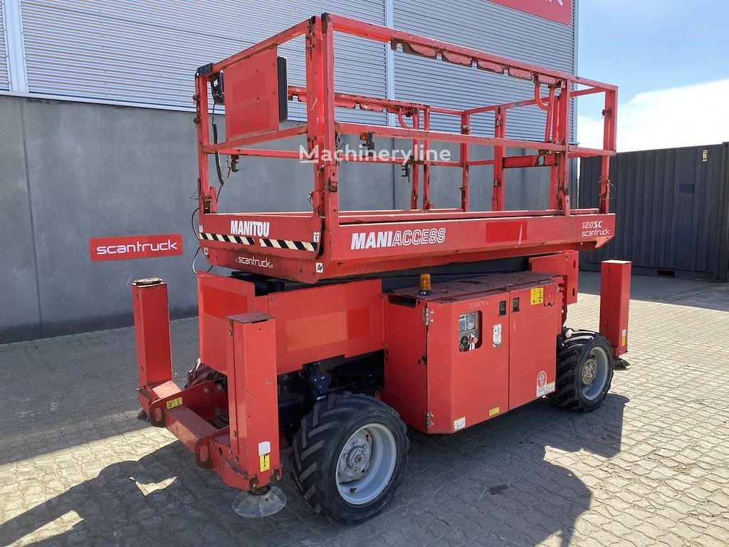 Manitou 120SC makazasta platforma