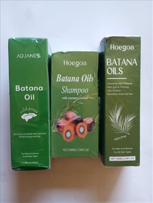 Batana ulje i šampon za negu kose, komplet
