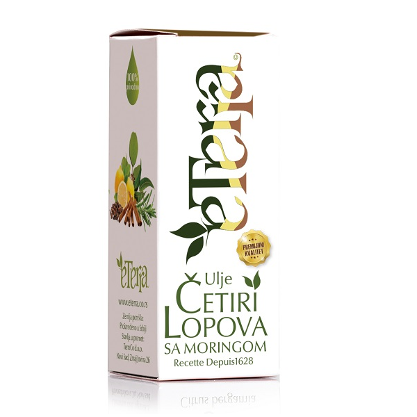 ULJE 4 LOPOVA SA MORINGOM ETERRA 50ML