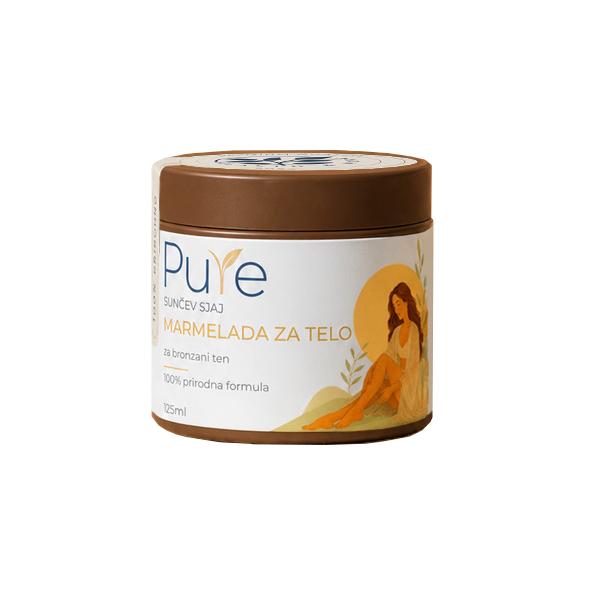 SUNČEV SJAJ MARMELADA ZA TELO PURE 125ML