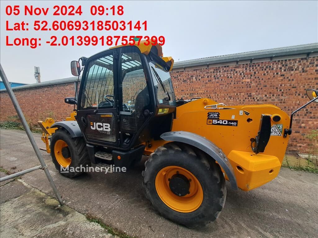 JCB 540-140 teleskopski utovarivač