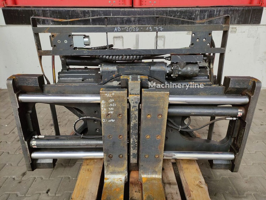 Durwen DZV35-GS-S0 (drehbar 360° endlos) pozicioner viljuške
