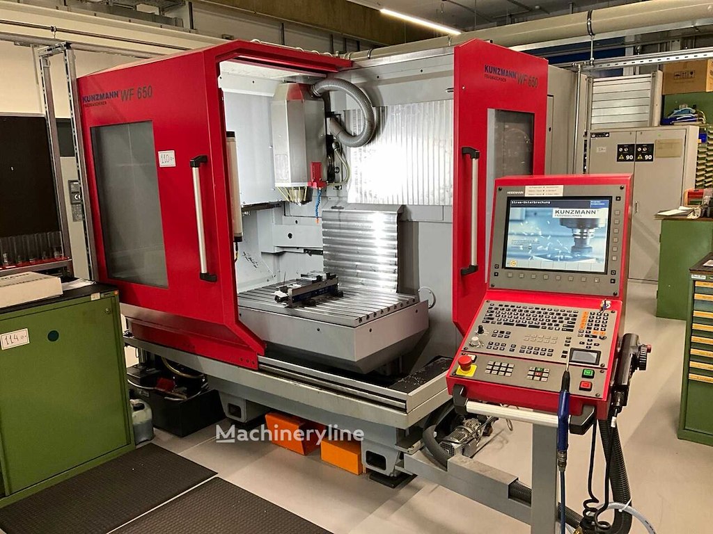 Prodaje se Kunzmann WF 650 glodalicu za metal na aukciji