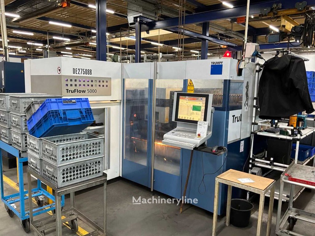 Prodaje se Trumpf L3030 mašinu za lasersko sečenje na aukciji