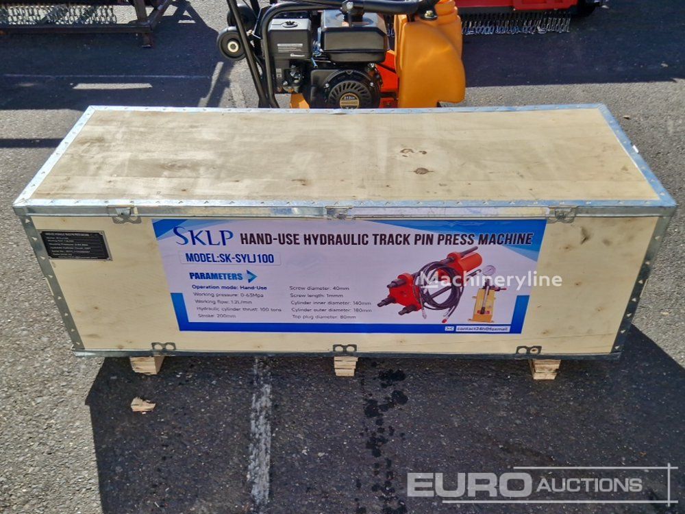 Prodaje se SKLP SK-SYLJ100 hidrauličnu presu na aukciji