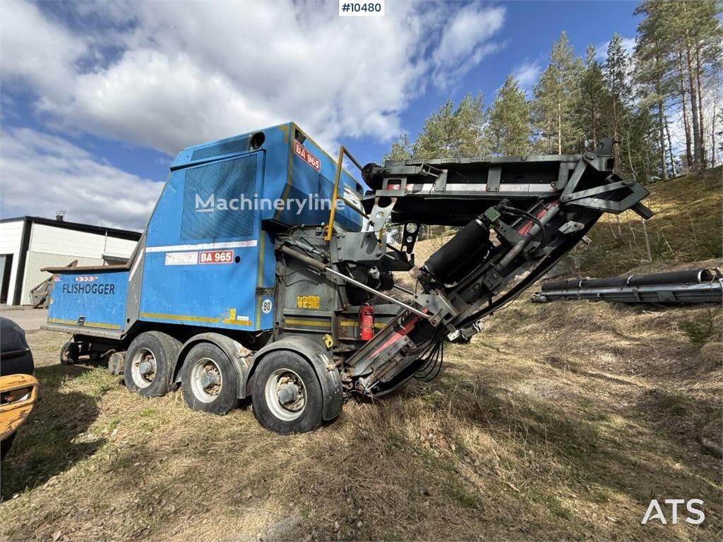 Jenz BA 965 D Wood Chipper/Crusher industrijski šreder