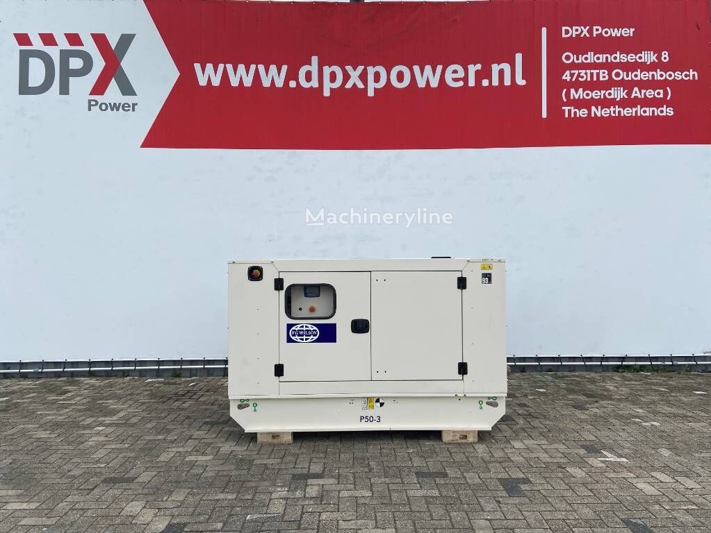 Novi FG Wilson P50-3 - 50 kVA Genset - DPX-16004 diesel generator