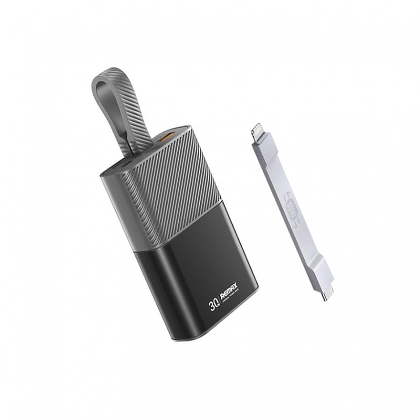 REMAX RPP-30 30W+22.5W Cabled Fast Charging Power Bank 10000mAh