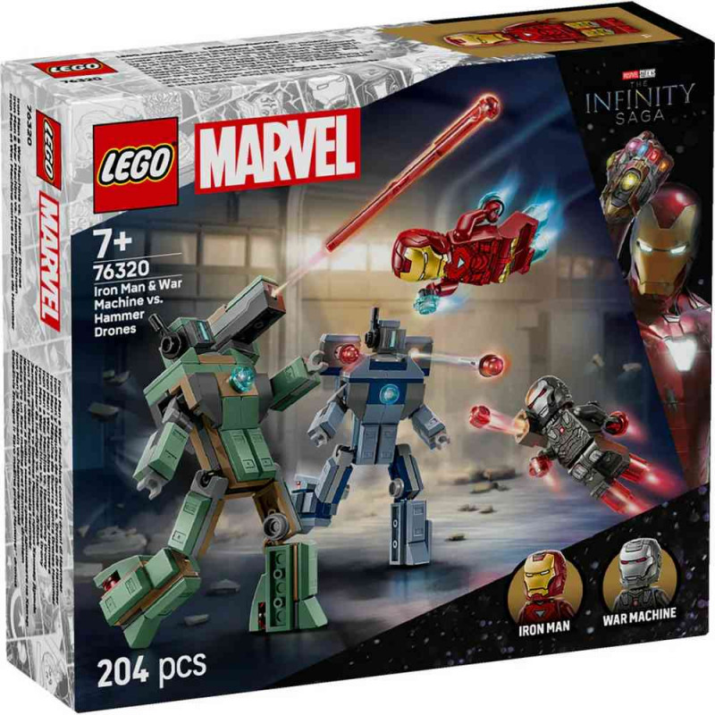 LEGO SUPER HEROES IRON MAN AND WAR MACHINE