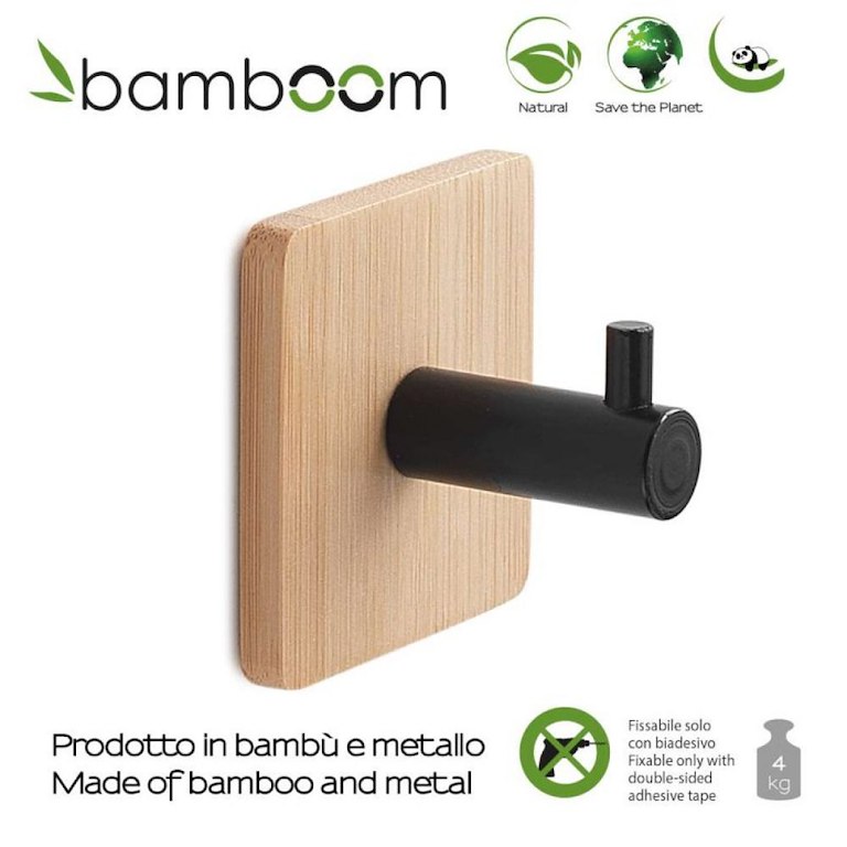 KUKICA JUNCOS BAMBOOM CRNA