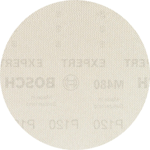 Bosch EXPERT M480 brusna mreža za rotacione brusilice od 125 mm, granulacija 120, pakovanje od 5 komada, 2608900673