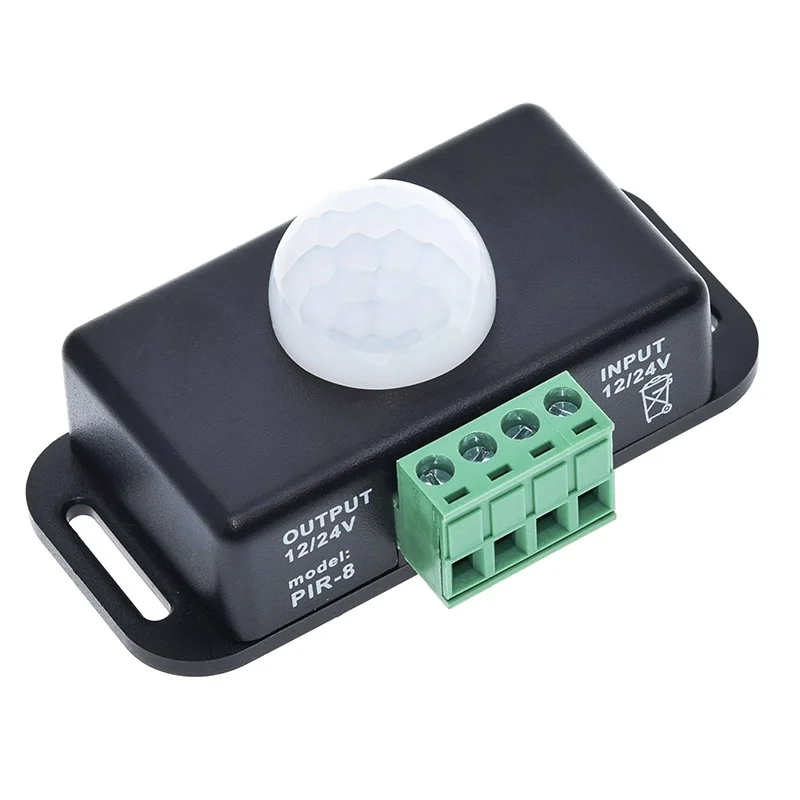 PIR Senzor Pokreta za LED Trake 12V / 24V 8A