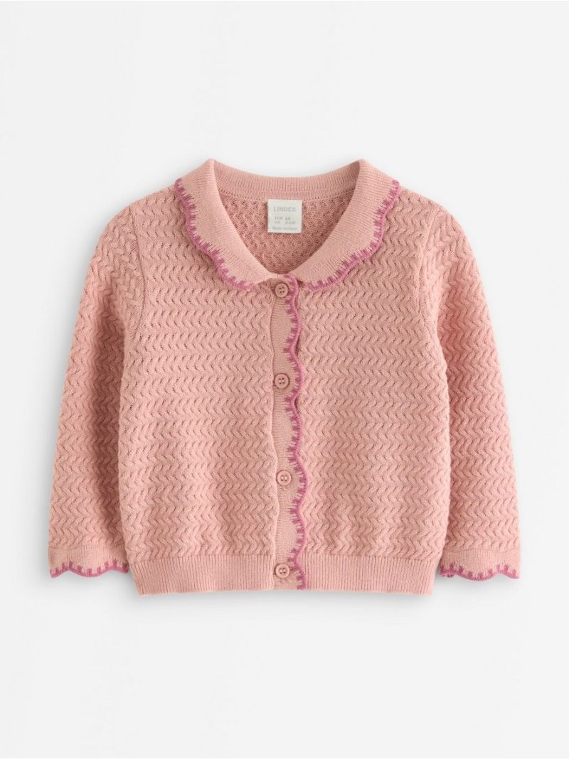 Kardigan – Pattern knit cardigan