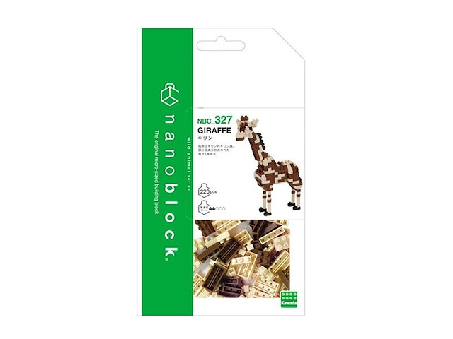 Nanoblok kockice - Giraffe 4, 220 pcs