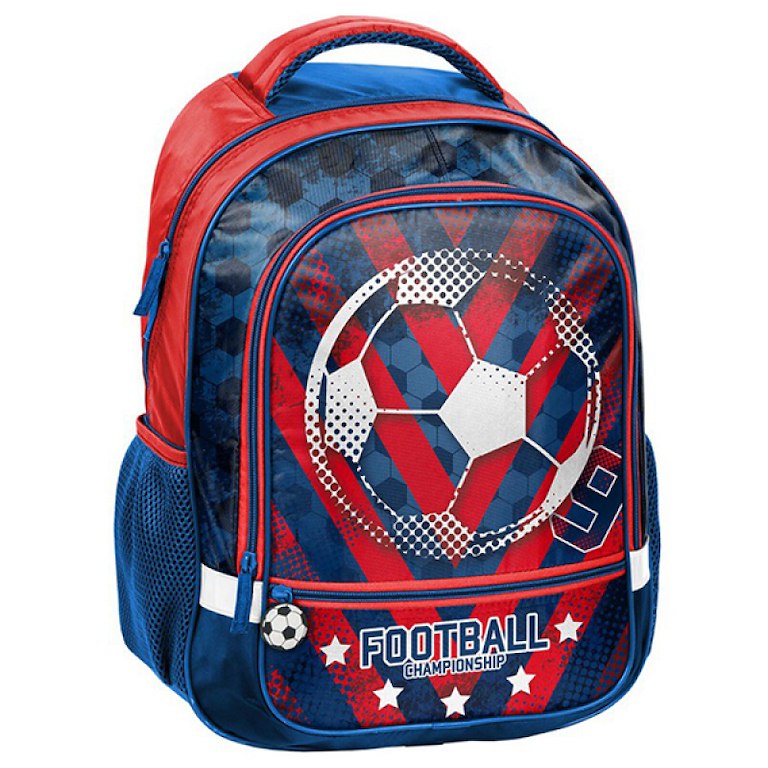 Ranac za školu plavi Football Paso