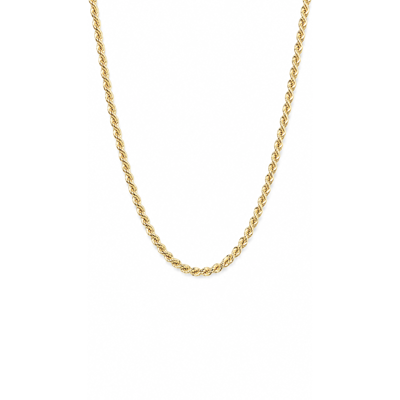ROYAL ROPE NECKLACE IN 14KT GOLD