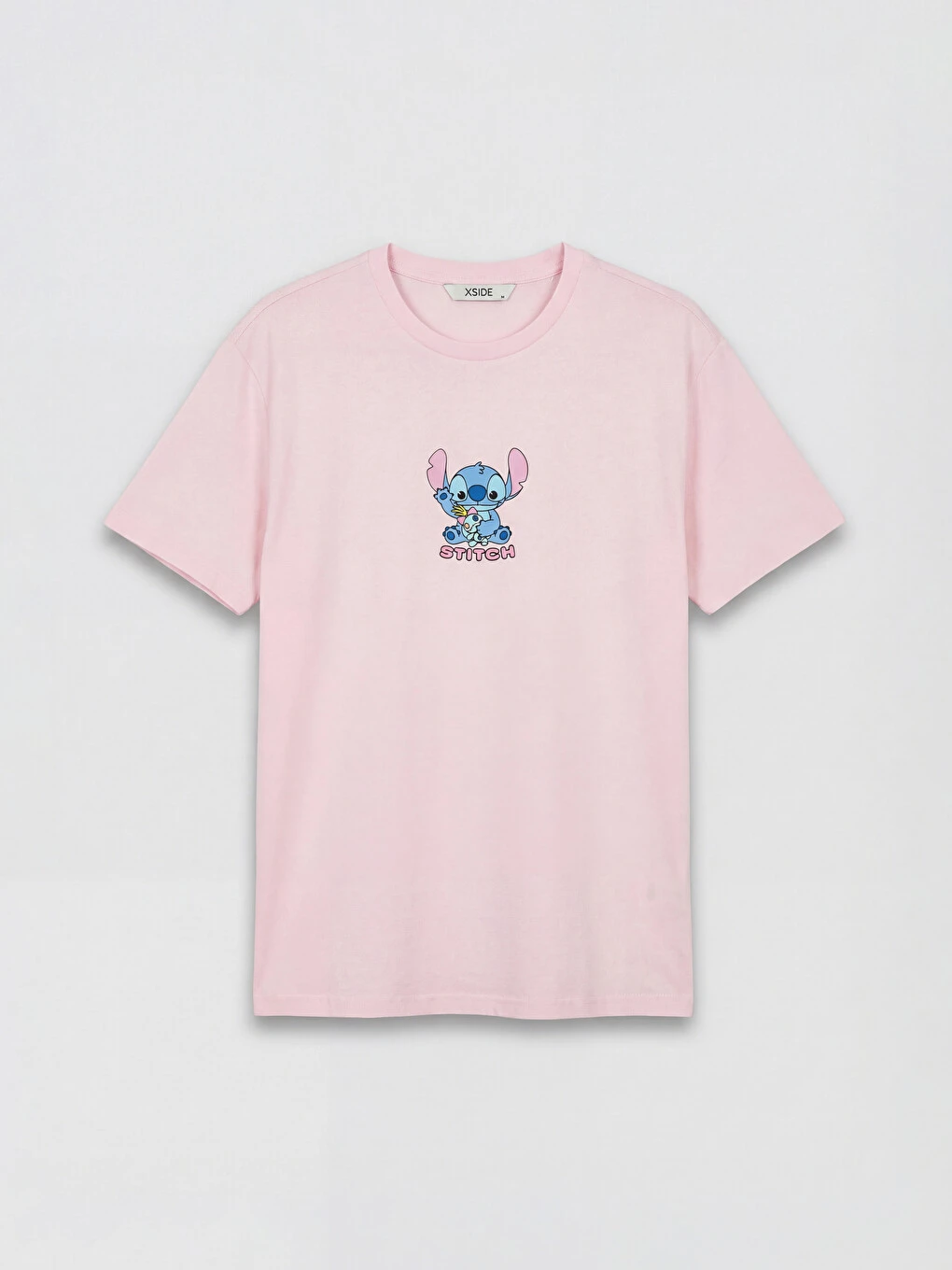 XSIDE Ženska Majica Sa Okruglim Izrezom Lilo & Stitch Sa Štampom