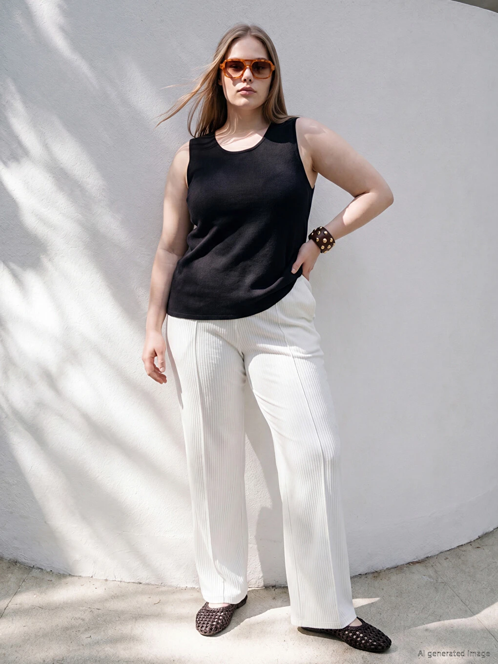 LCWAIKIKI Curve Plus Size Ženska Top Majica Od Trikotaže