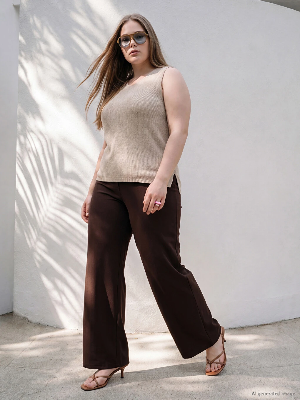 LCWAIKIKI Curve Plus Size Ženska Top Majica Od Trikotaže