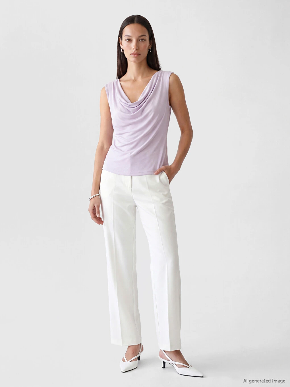LCW EVERYDAY Bluza Sa Dekolteom Sa Naborima Od Modal Mešavine