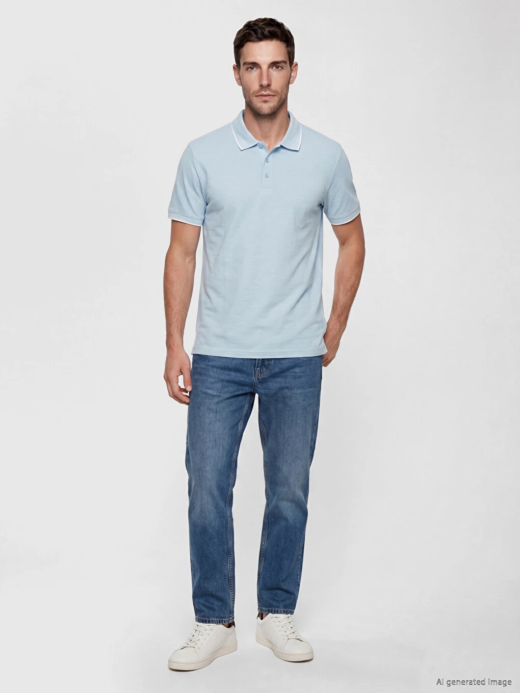 LCWAIKIKI Classic Polo Kragna Pike Muška Majica
