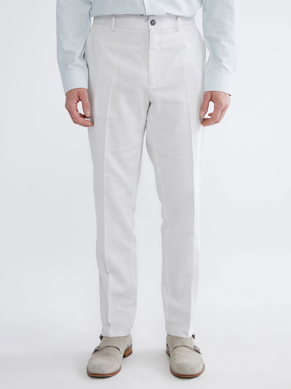 LCW BUSINESS Slim Fit Muške Pantalone Od Materijala