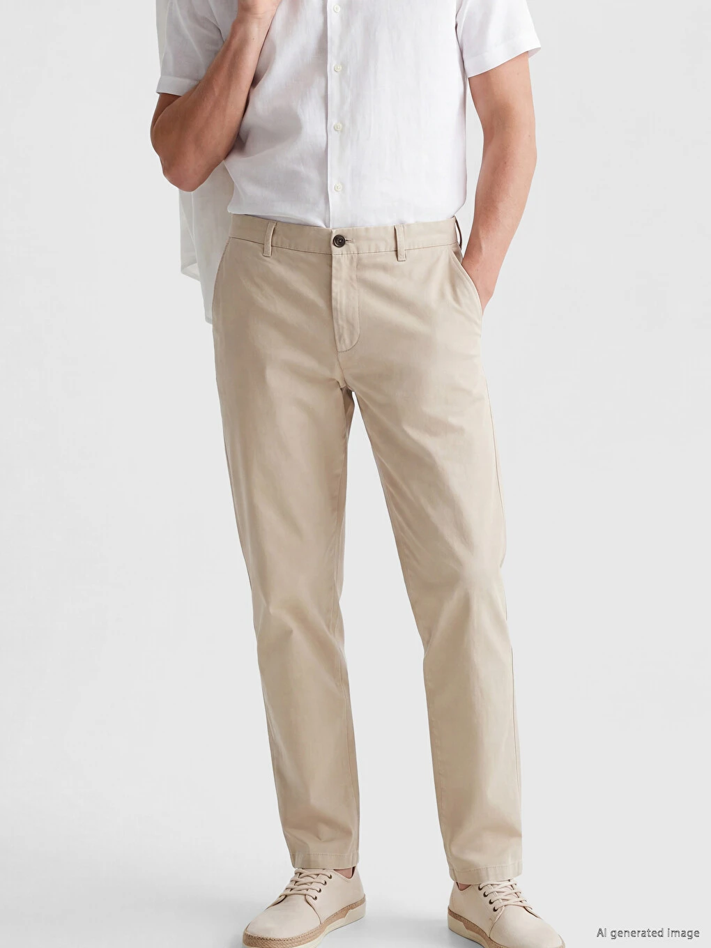 SOUTHBLUE Regular Fit Muške Pantalone Od Gabardena
